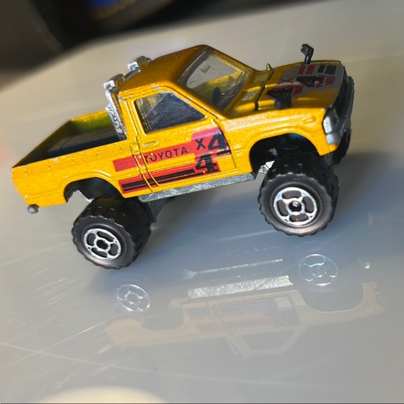 Majorette | Toys | Rare Majorette 4x4 Toyota Yellow Pickup Toy Truck ...